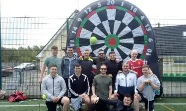 Galway Activity Foot Darts - €35 - Stag Party Activities